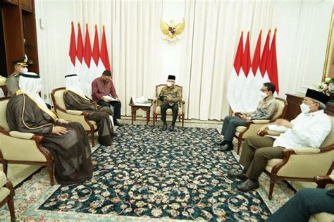 Bertemu Dubes Baru Arab Saudi Untuk RI Wapres Minta Kuota Haji 2023