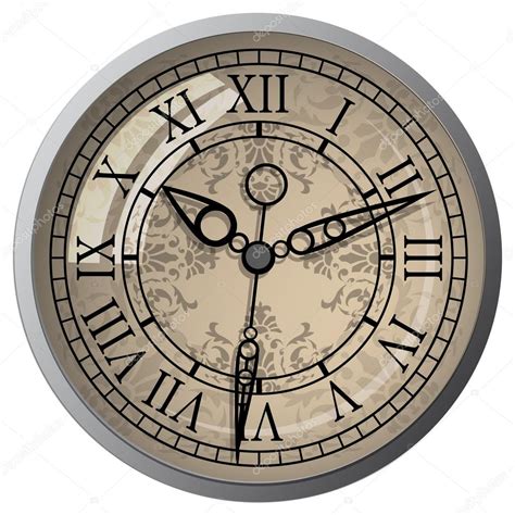 Reloj Antiguo Clásico Vector De Stock 68949273 De ©gray1311
