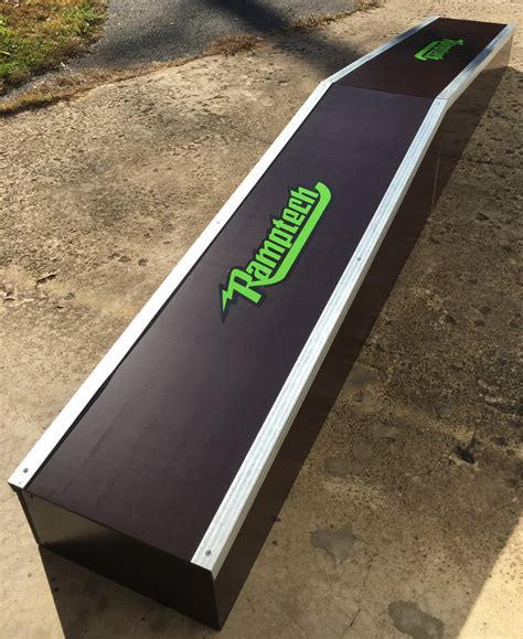 Skateboard Ramp 10 Long A Frame Grind Box Weatherproof
