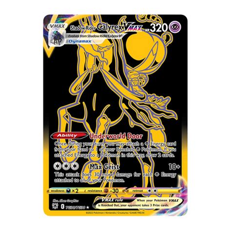 Shadow Rider Calyrex Vmax Secret Astral Radiance Trainer Gallery Tg30