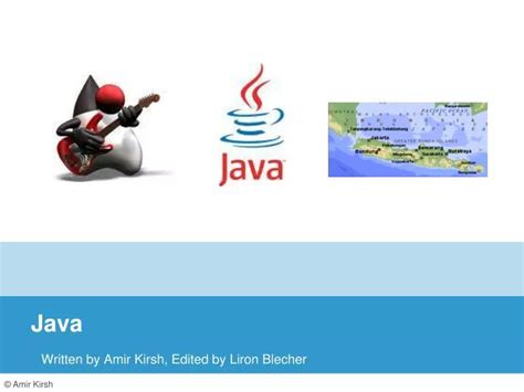 PPT Java PowerPoint Presentation Free Download ID