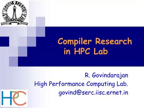 Ppt Compiler Research In Hpc Lab Powerpoint Presentation Free