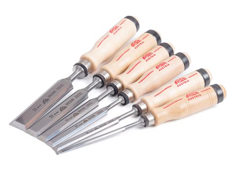 STUBAI 6 Teiliges Stemmeisen Set Mit Schwedischer Form Schnitz Und
