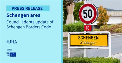 Espace Schengen Le Conseil Adopte Une Mise à Jour Du Code Frontières
