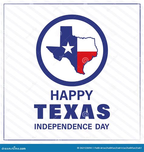 March 2 Texas Independence Day Background Poster Card Banner