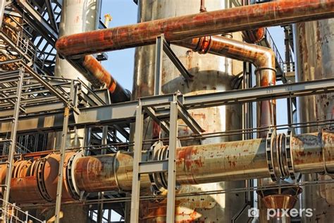 Sticker Pipework Detail Of Blast Furnace Pixers Hk