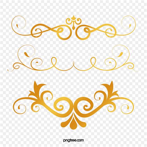 Baroque Border Png Picture Exquisite European Baroque Pattern Border