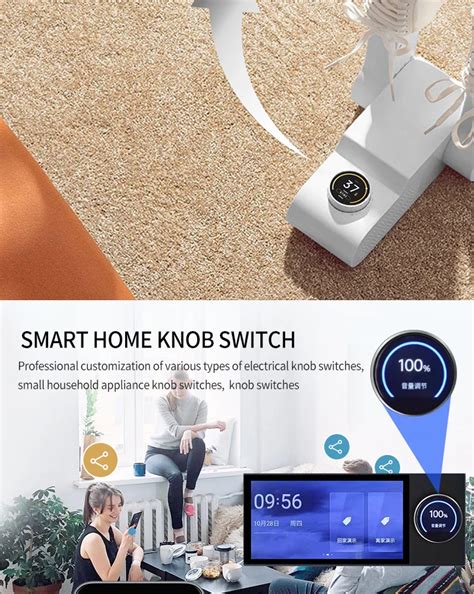 Hmi Inch Circular Knob Display Rotary Lcd Circle Round Oled Smart Home Knob Screen Encoder