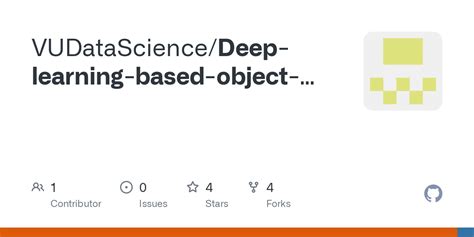 github vudatascience deep learning based object recognition in