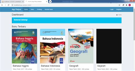 Aplikasi Perpustakaan Gratis Berbasis Web Armlasopa