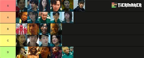Squid Game Characters Bigger Edition Tier List Community Rankings Tiermaker