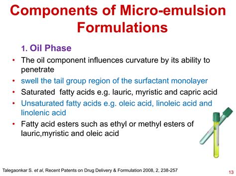 Microemulsion Vs Nanoemulsion Pptx