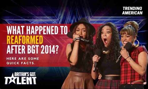 Where Is Reaformed Now Net Worth Relationships And More About Bgt