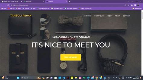 Rehan Tamboli On Linkedin Webdesign Portfolio Webdevelopment