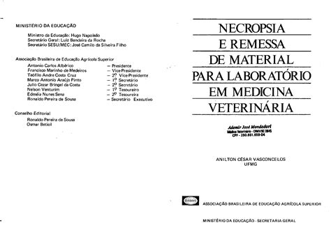 Necropsia Veterinária Medicina De Cães E Gatos