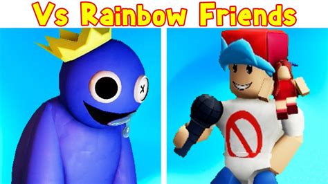 Friday Night Funkin Vs Rainbow Friends Roblox Rainbow Friends Chapter 1 In Real Life Youtube
