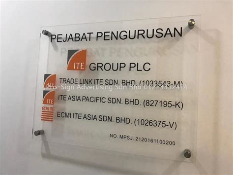 Flat Acrylic Panel Ampang Selangor Kuala Lumpur Kl Malaysia