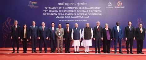 Pm Addresses 90th Interpol General Assembly Krc Times