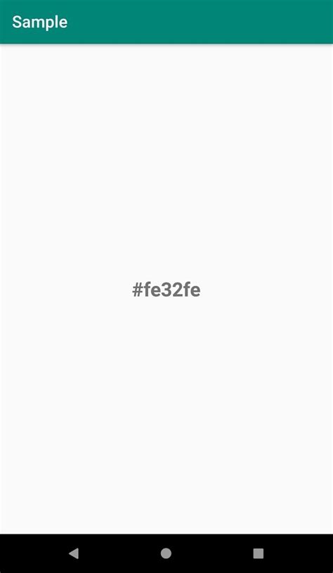 How To Convert A Color Integer To A Hex String In Android