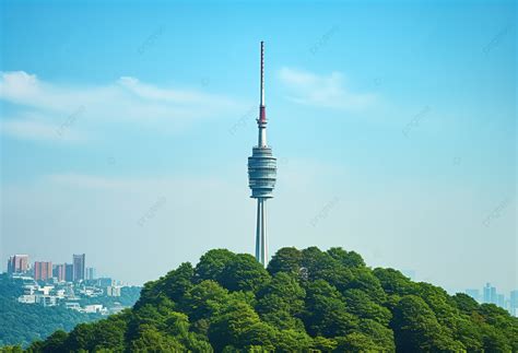 후난 Tv 타워 한국 Tv 타워 Mt 성동 한국 건축학 높은 해상도 관광지 배경 일러스트 및 사진 무료 다운로드 Pngtree