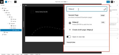 Working With Menus In The Wordpress Full Site Editing Inmotion