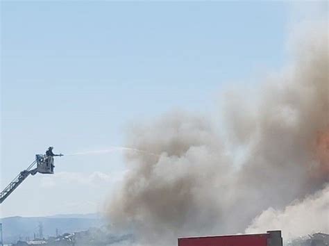 Hurdalık alevlere teslim oldu Kocaeli Asayiş