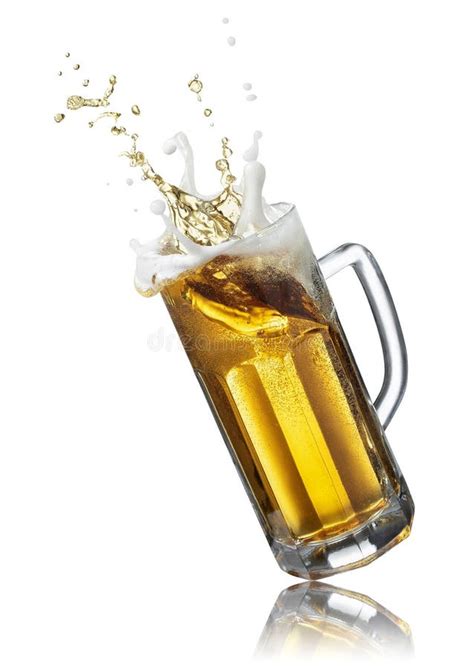 Glass Of Spilling Juice Stock Image Image Of Spilling 110262165