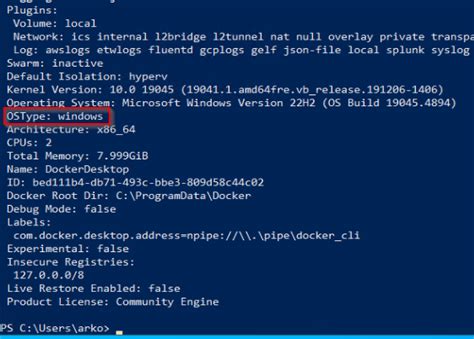 Powershell Inside Docker Environment Hangs At Azure Windows Vm Stack
