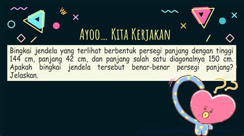 Teorema Pythagoras Menentukan Jenis Segitiga And Tripel Pythagoras Pertemuan 4 Pdf