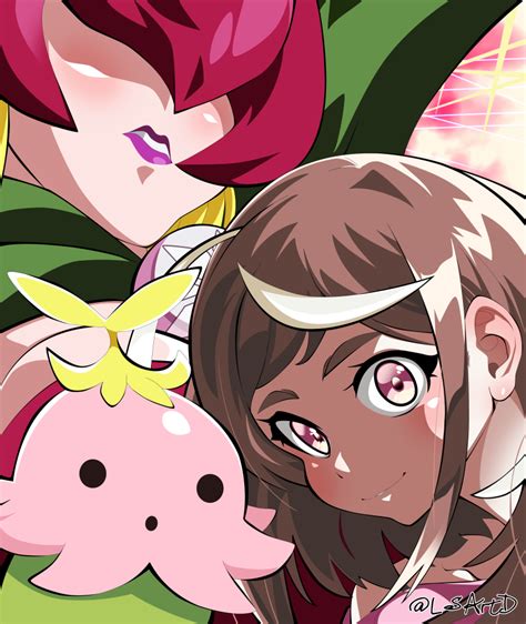 Lalamon Rosemon Digimon Original Absurdres Highres Cape Covered