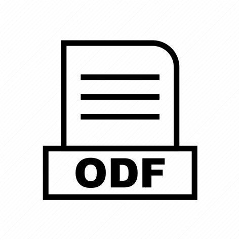 document file odf icon download on iconfinder