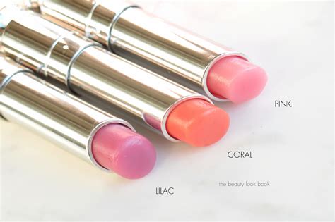 Dior Addict Lip Glow Color Reviver Lip Balms In Pink Coral And Lilac The Beauty Look Book