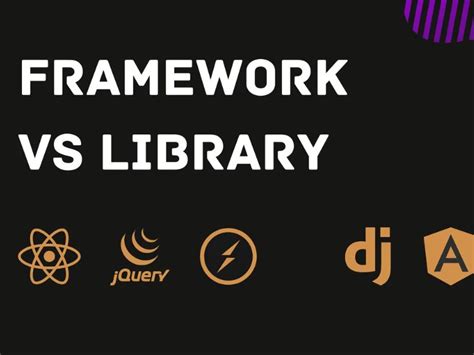 Framework Vs Library 2iformation