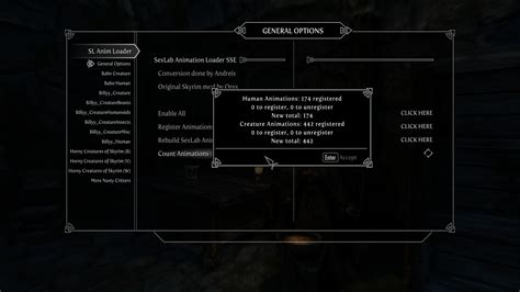 Can T Start Animations With Npcs Or Beasts Technical Support Skyrim Special Edition LoversLab