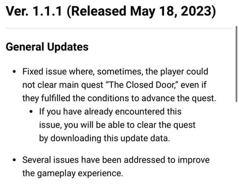 update version 1 1 1 is out r totk