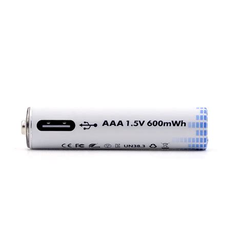 Rechargeable Lithium Ion AA AAA V Type C Battery Batteries Energy Storage Li Ion Cell For