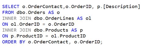 T-SQL 101: 108 Joining more than two tables - The Bit Bucket