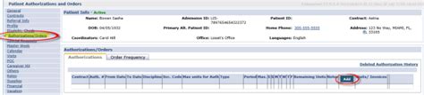 Add Authorizations