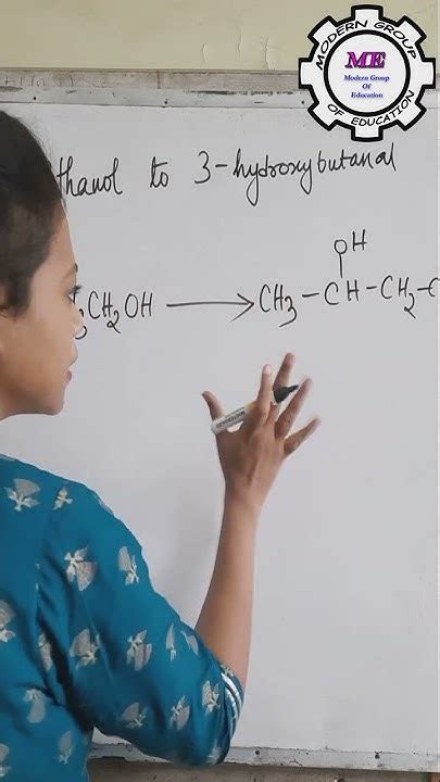 Ethanol To 3 Hydroxybutanal Conversion Shorts 30days30shorts