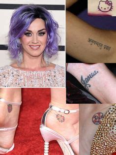 Katy Perrys Tattoos And Meanings Steal Her Style Page 206 Katy