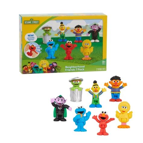 Sesame Street Neighborhood Friends 7 Piece Pos In Pakistan Wellshoppk