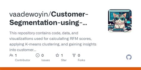Github Vaadewoyincustomer Segmentation Using Rfm Analysis And K Means Algorithm This