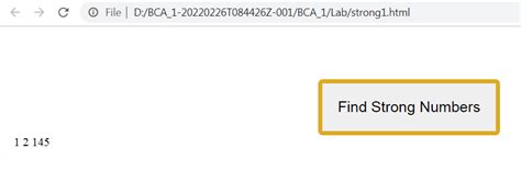 Find Strong Numbers In The Given Range Programmingempire