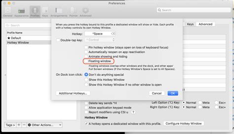 Iterm Iterm Does Not Take The Focus With The Hotkey Window Ask