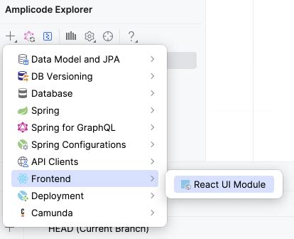 Crud Screen Creation Amplicode Documentation