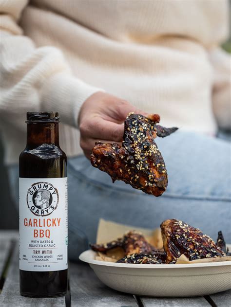 Grumpy Garys Garlicky Bbq Sauce 245ml The Rub Hub
