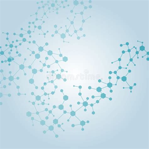 Μόριο δομών και Dna επικοινωνίας άτομο νευρώνες Έννοια επιστήμης για το σχέδιό σας