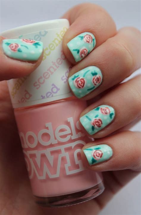 25 Best Mint Nails Images On Pinterest Belle Nails Cute Nails And