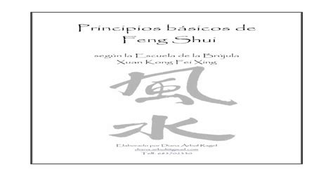 Principios Básicos De Feng Shui · Principios Básicos Del Feng Shui