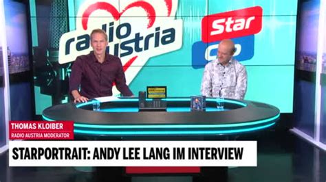 Starportrait Andy Lee Lang Im Interview Oe24tv